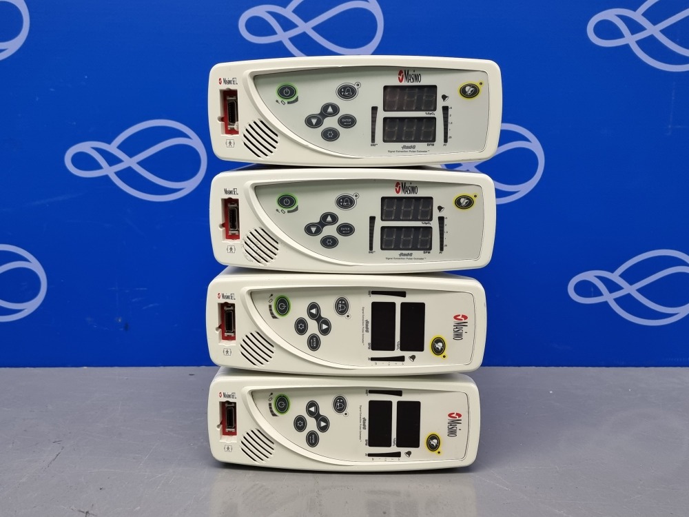 4 x Masimo Rad 8 Signal Extraction Pulse Oximeter