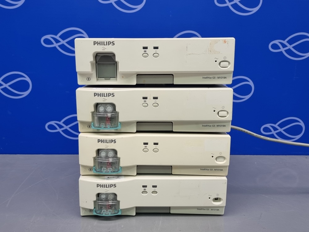 4 x Philips IntelliVue G5 M1019A Gas Modules