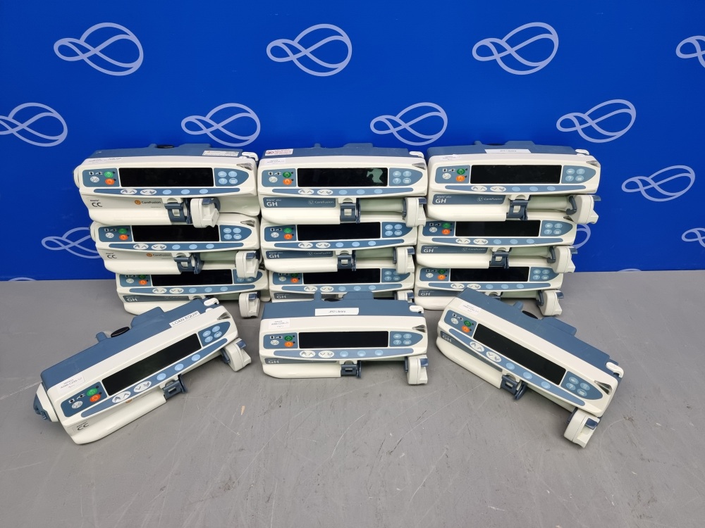 3 x Alaris CC Syringe Driver and 9 x Alaris Plus GH Syringe Driver