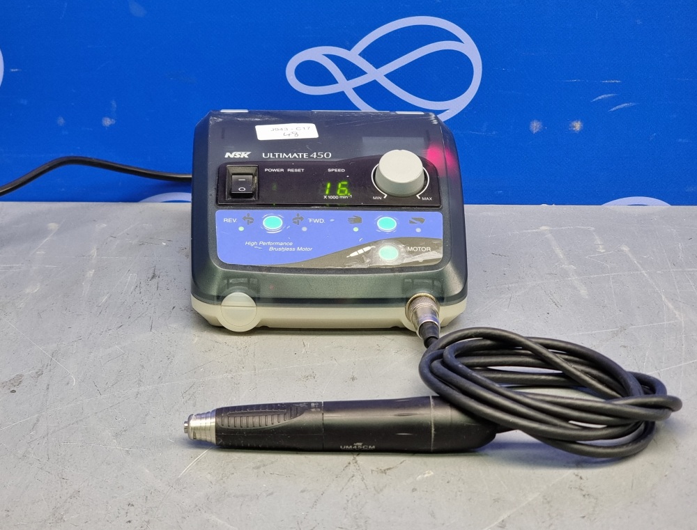 NSK Ultimate 450 Micromotor Drill with Handpiece