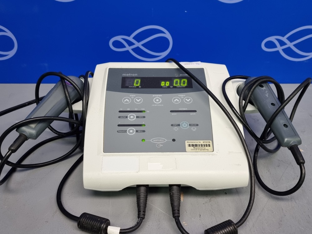 Metron Accusonic Ultrasonic Therapy Unit