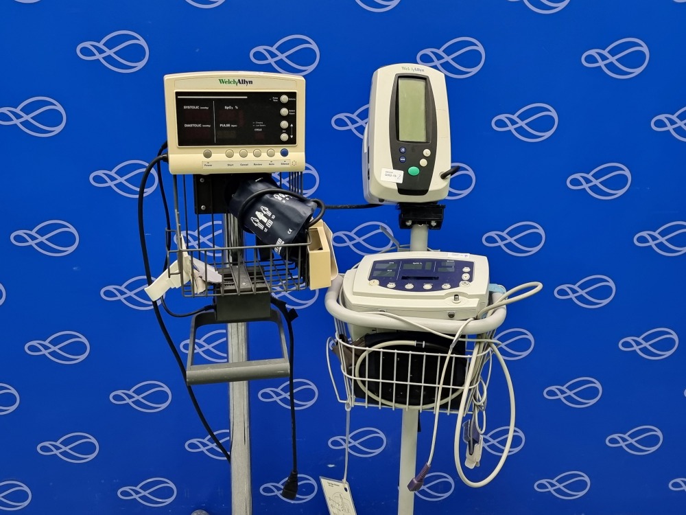 Welch Allyn 52000 Series Patient Monitor, 420 Series Vital Signs ...