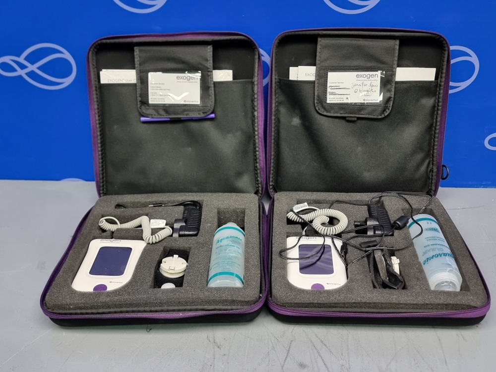 2 x Bioventus Exogen Ultrasound Bone Healing System