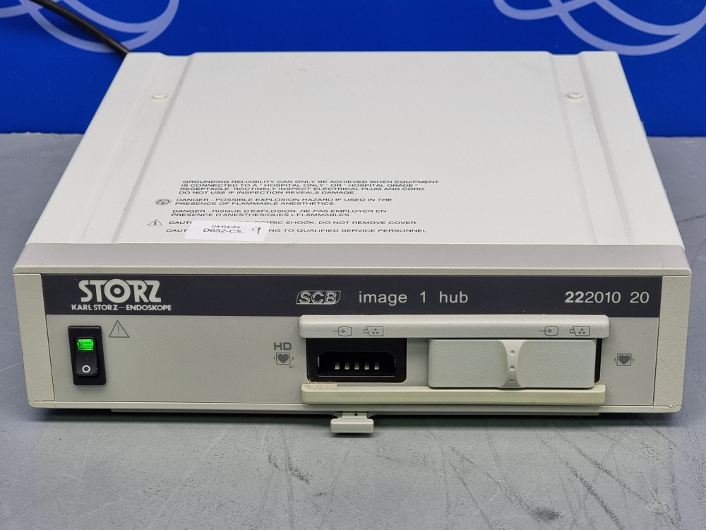 Storz SCB Image 1 Dual Channel Video Processor 222010 20