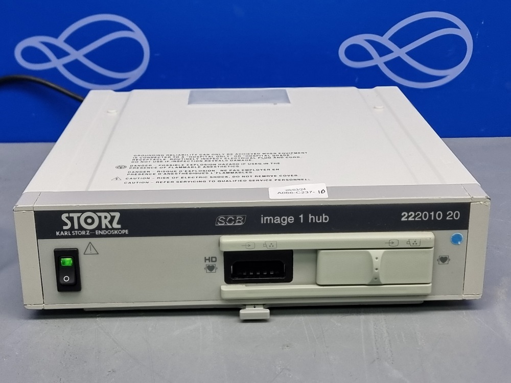 Storz Image 1 Hub Dual Channel Video Processor 222010 20