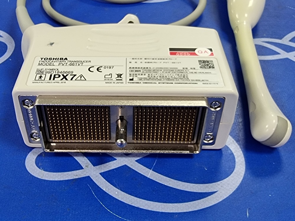 Toshiba 9C3 PVT-661VT Micro-Convex Endocavitary Transducer