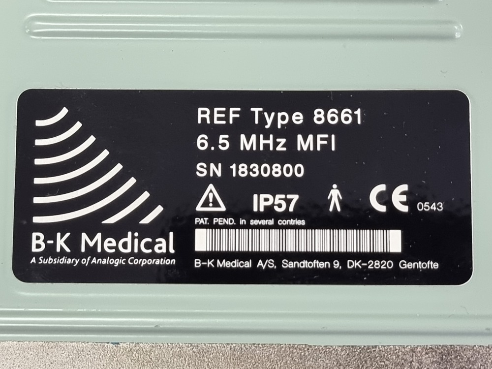 BK Medical Type 8661 Micro-Convex Intracavitary Transducer