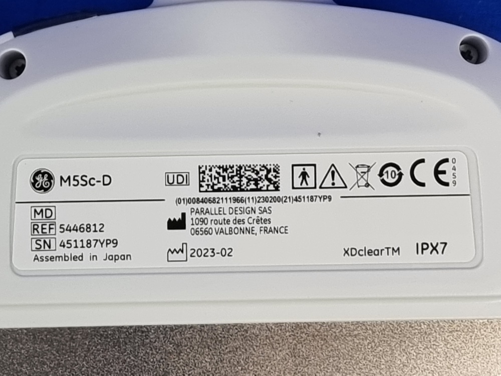 WITHDRAWN *** GE M5Sc Matrix Array Transducer - New in Box - QA Seal ...