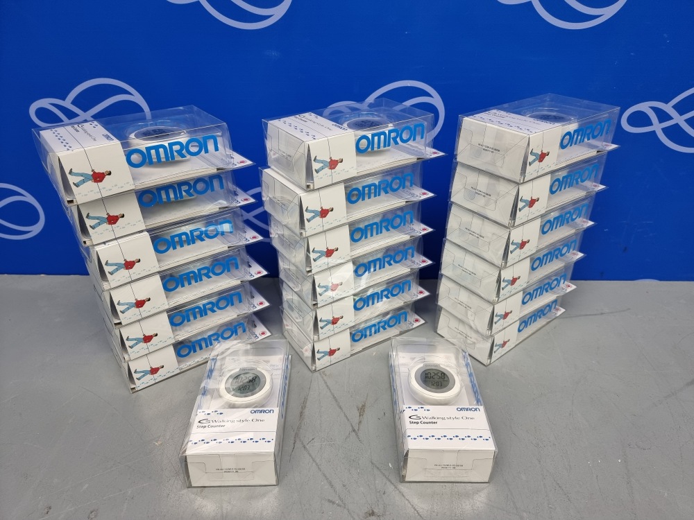 20 x Omron Walking Style Step Counter