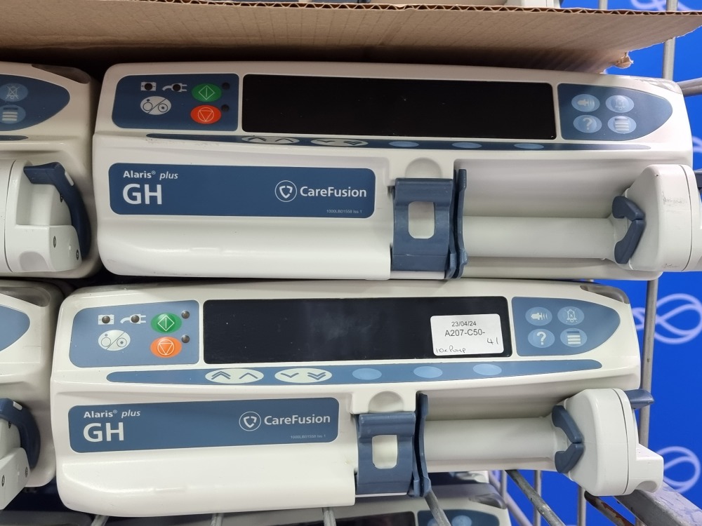 10 x Alaris GH Plus Syringe Pump