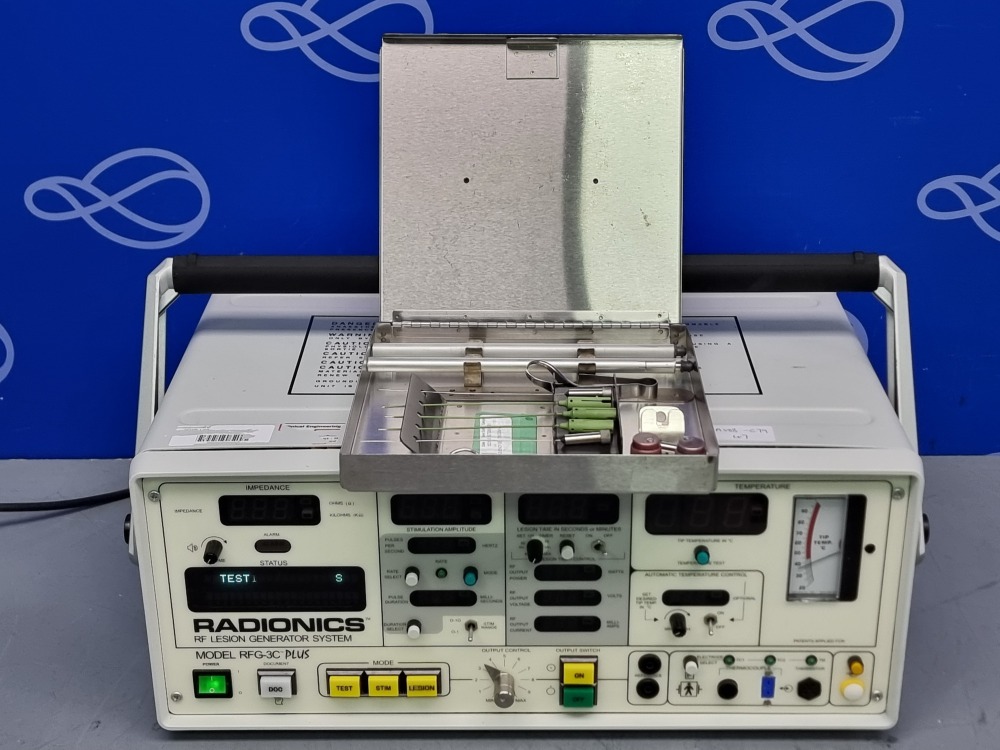 Radionics RF Lesion Generator System and Radionics Electrode Kit