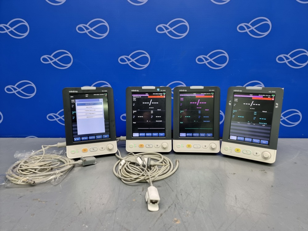 4 x Mindray VS-900 Vital Signs Patient Monitor