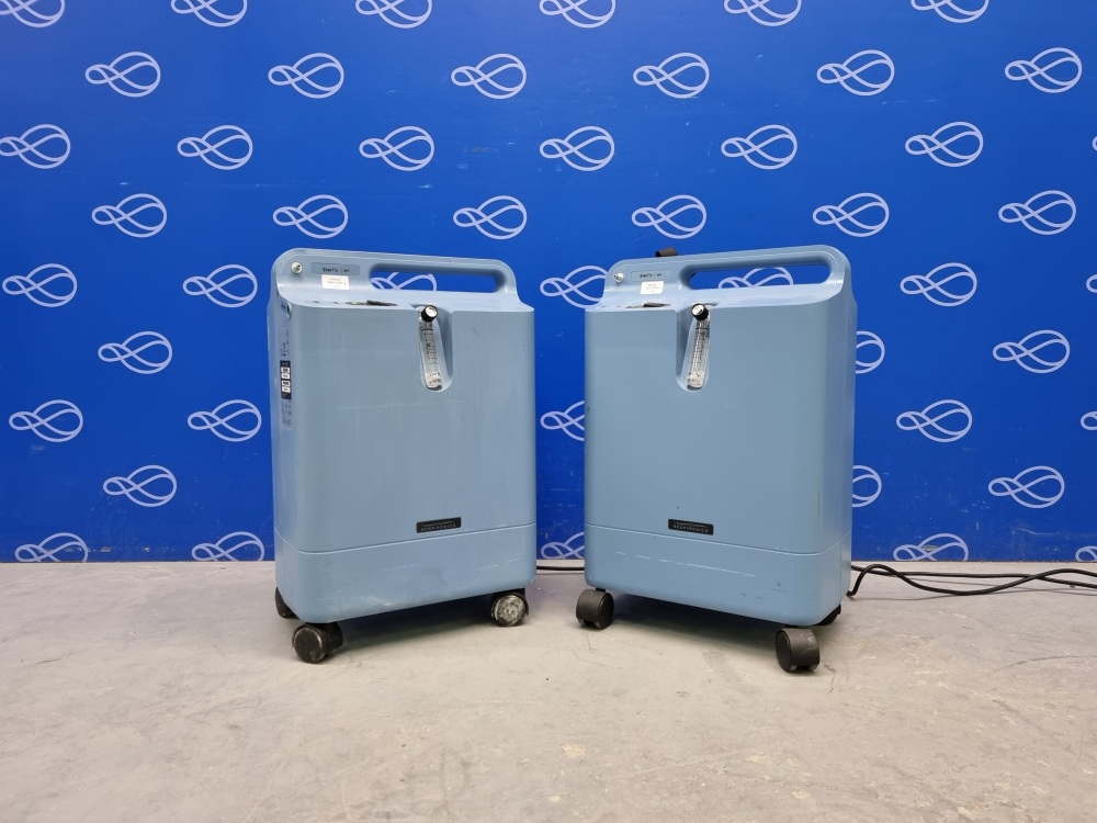 2 x Philips Respironics EverFlo OPI Oxygen Concentrator