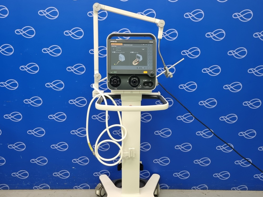 Mindray SV300 Ventilator on Trolley
